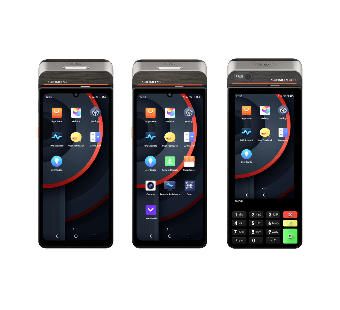 Sunmi P3 Family, Terminal de pago inteligente