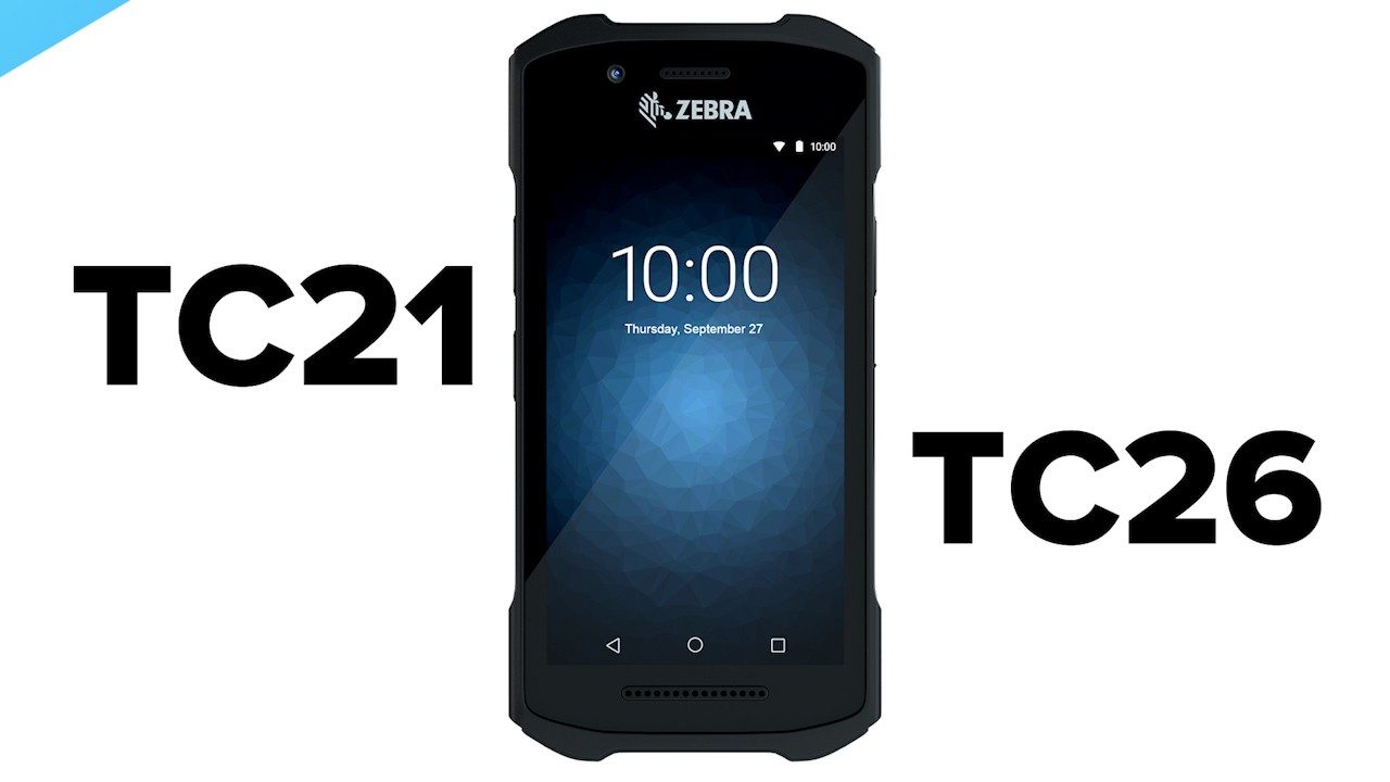 Computadoras móviles Zebra TC21 y TC26